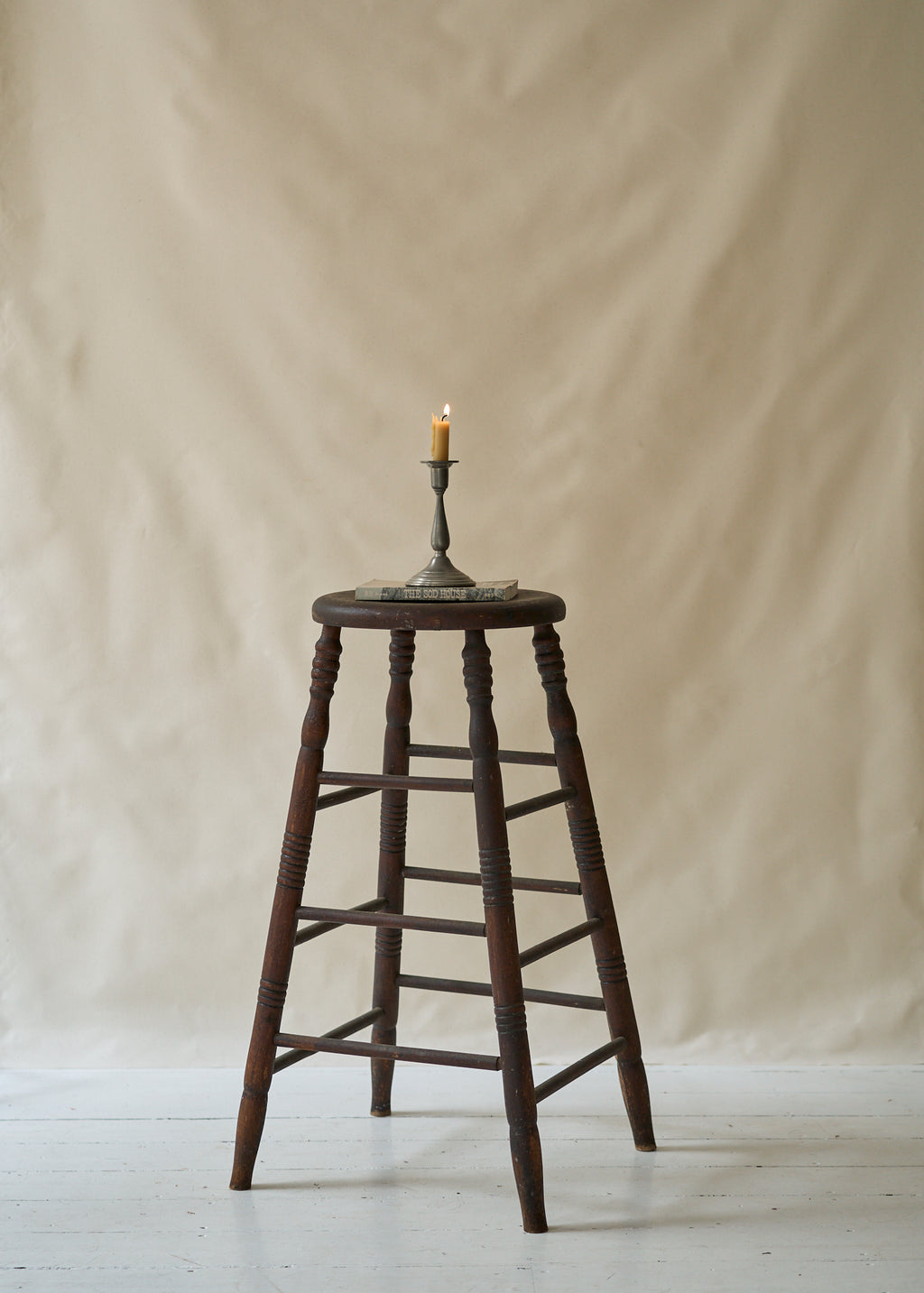 Antique Turned Wood Stool – FORESTBOUND
