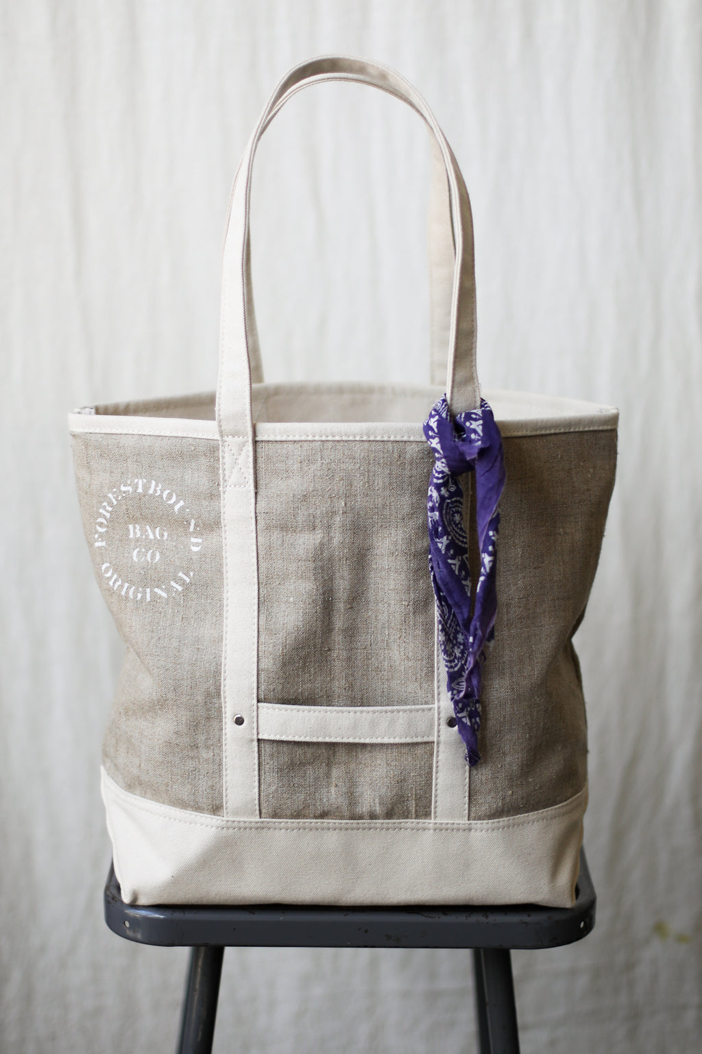 Reclaimed Market Tote No. 105 – FORESTBOUND