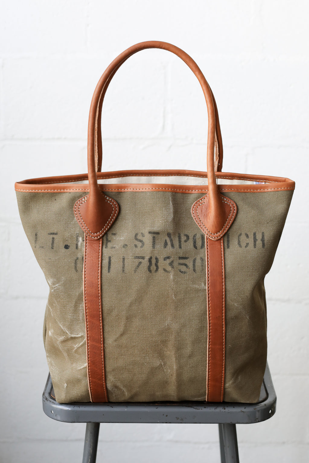 WWII era Salvaged Military Canvas Tote Bag – FORESTBOUND