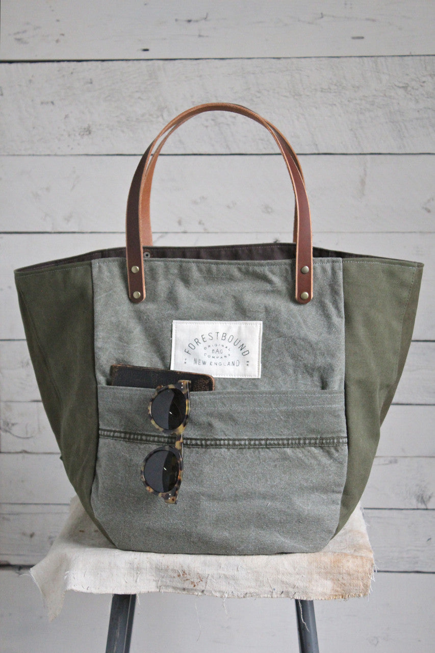 WWII Canvas & Work Apron Carryall – FORESTBOUND