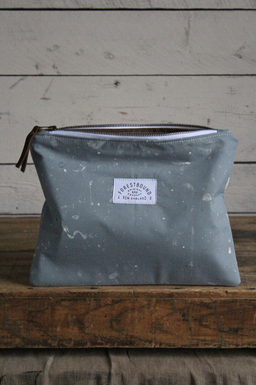 Painter's Drop Cloth Utility Pouch // Blue – FORESTBOUND