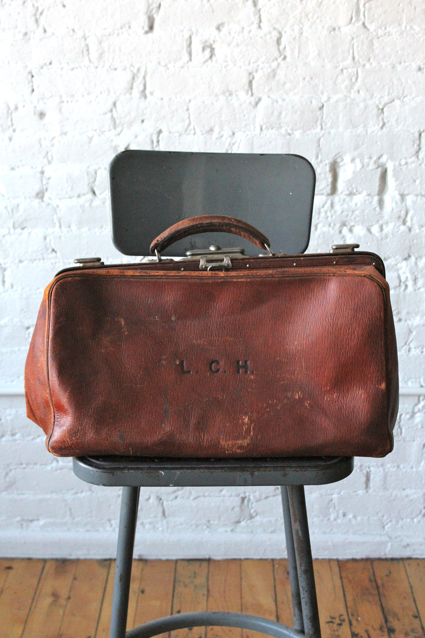 Monogrammed Leather Suitcase – FORESTBOUND